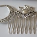 Celtic Sun and Moon Hair Comb Celestial Hair Comb Moon Hair - Etsy