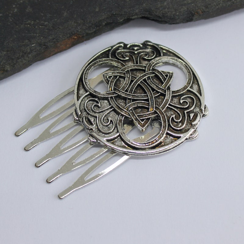 Celtic Hair Comb - Etsy