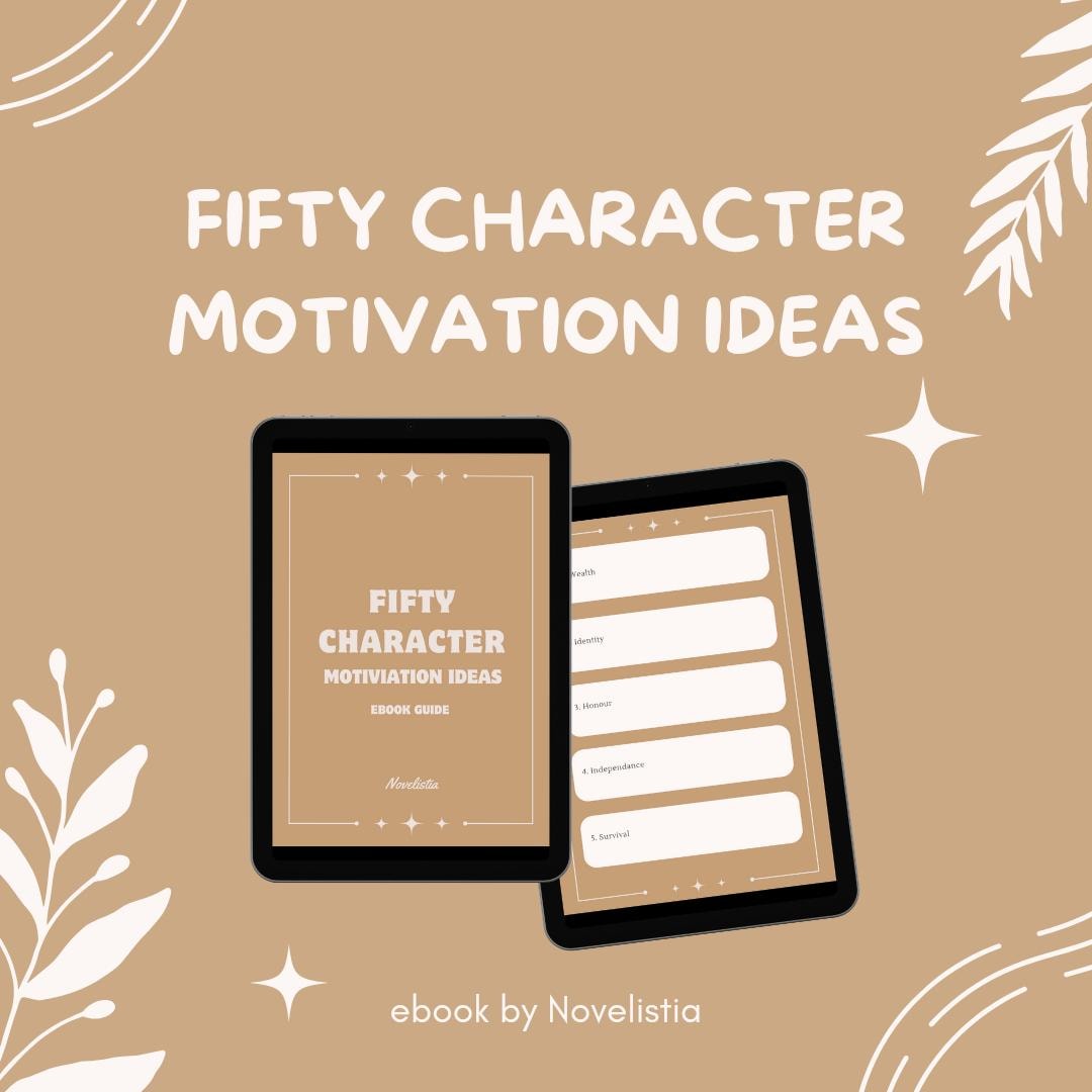 50 Character Motivation Ideas Ebook, Digital or Printable Writing ...