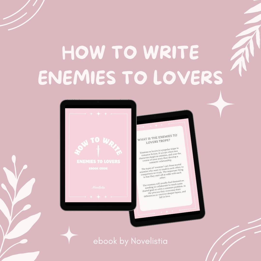 How to Write Enemies to Lovers Ebook, Digital or Printable Writing ...
