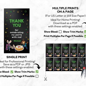 Thank You Tag Template, Chuck E Cheese Thank You Tags, Chuck E Cheese ...