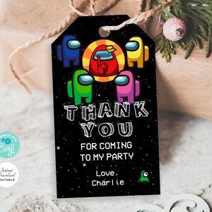 Editable Among Us Birthday Invitation, ANY AGE, Editable Template Corjl ...