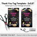 Thank You Tag Template, Chuck E Cheese Thank You Tags, Chuck E Cheese ...