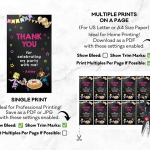 Thank You Tag Template, Chuck E Cheese Thank You Tags, Chuck E Cheese ...