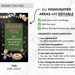 Thank You Tag Template, Chuck E Cheese Thank You Tags, Chuck E Cheese ...