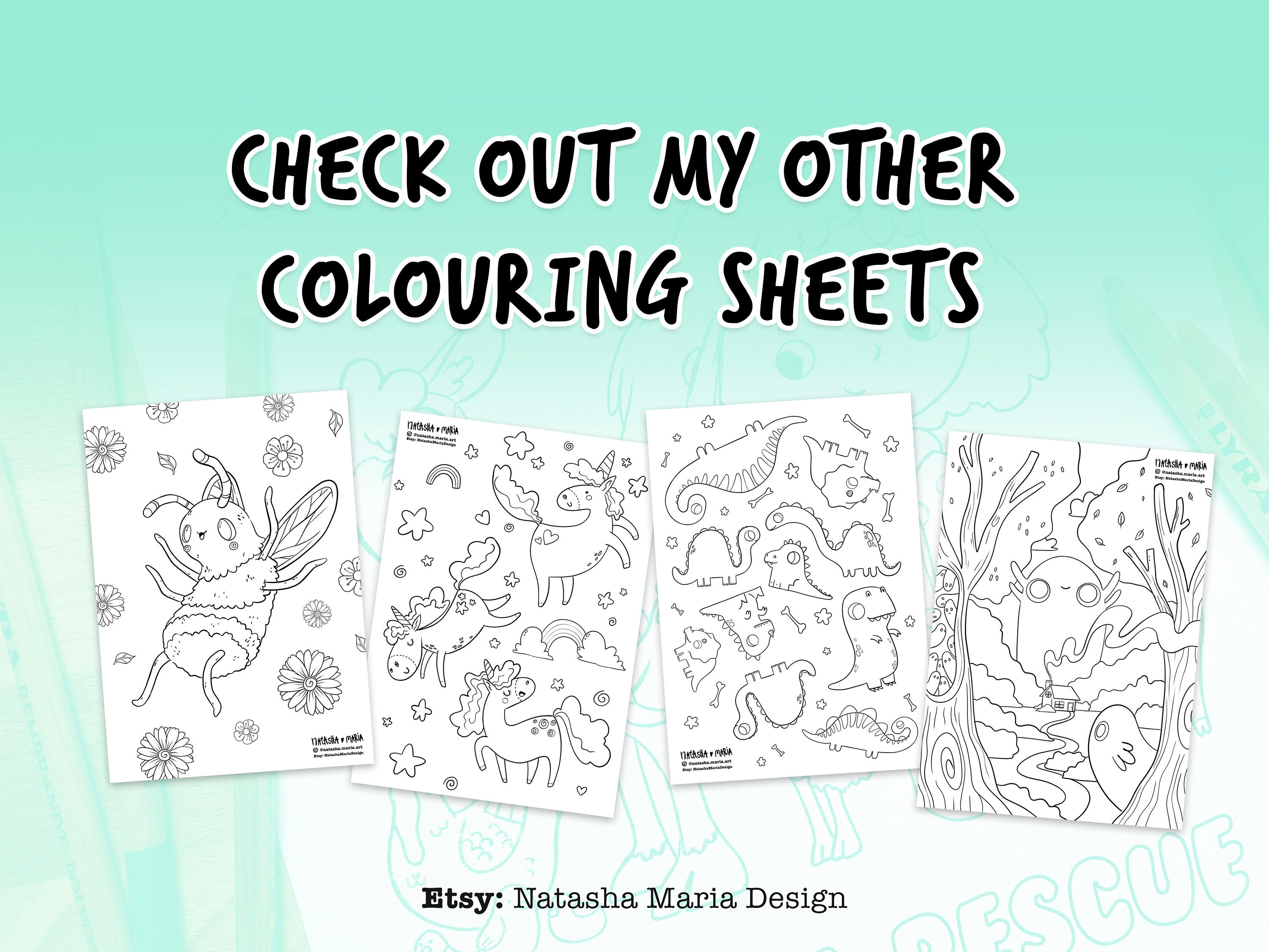 Animal Rescue Colouring Sheet for Kids and Adults Friendly Farm Animal ...
