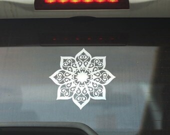 Car Decal Mandala - Etsy