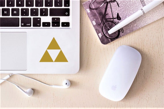Triforce Vinyl Decal Triforce Sticker Car Decal Laptop - Etsy