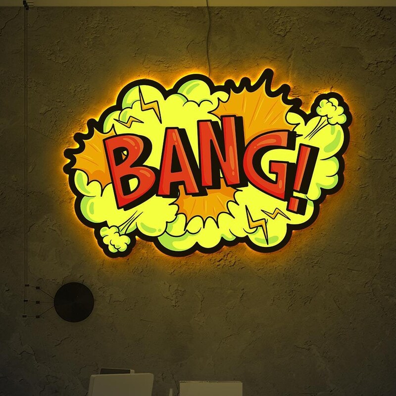 Retro Neon Sign - Etsy