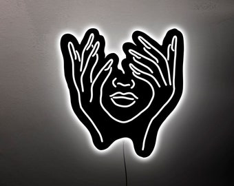 Face Led Sign - Etsy
