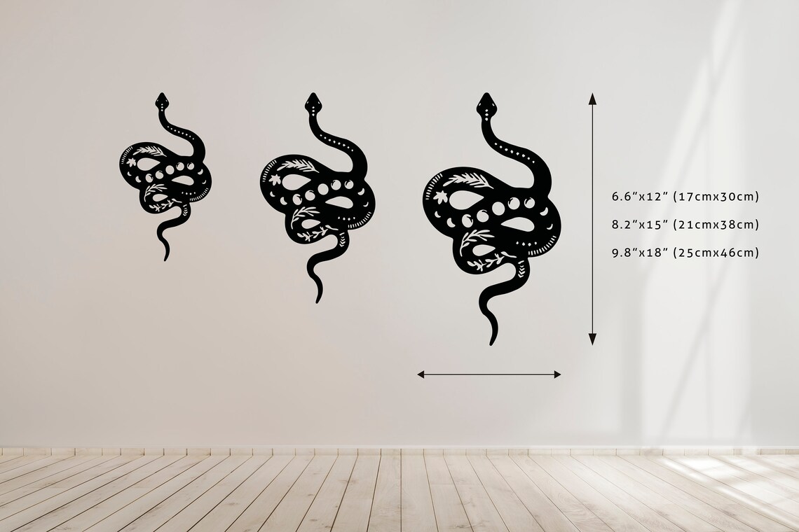Snake Wall Art Snake Wall Decor Snake Wall Light Snake Led - Etsy