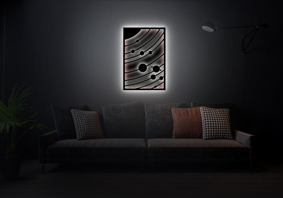 Solar System Lights, Solar System Led Neon Sign, Space Neon, Solar ...