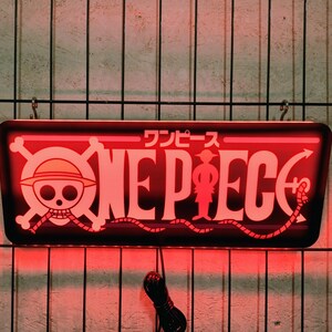 One Piece Neon Sign, One Piece Flag Sign, One Piece Skull Sign, Anime ...
