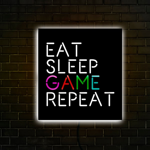 Eat Sleep Game - Etsy
