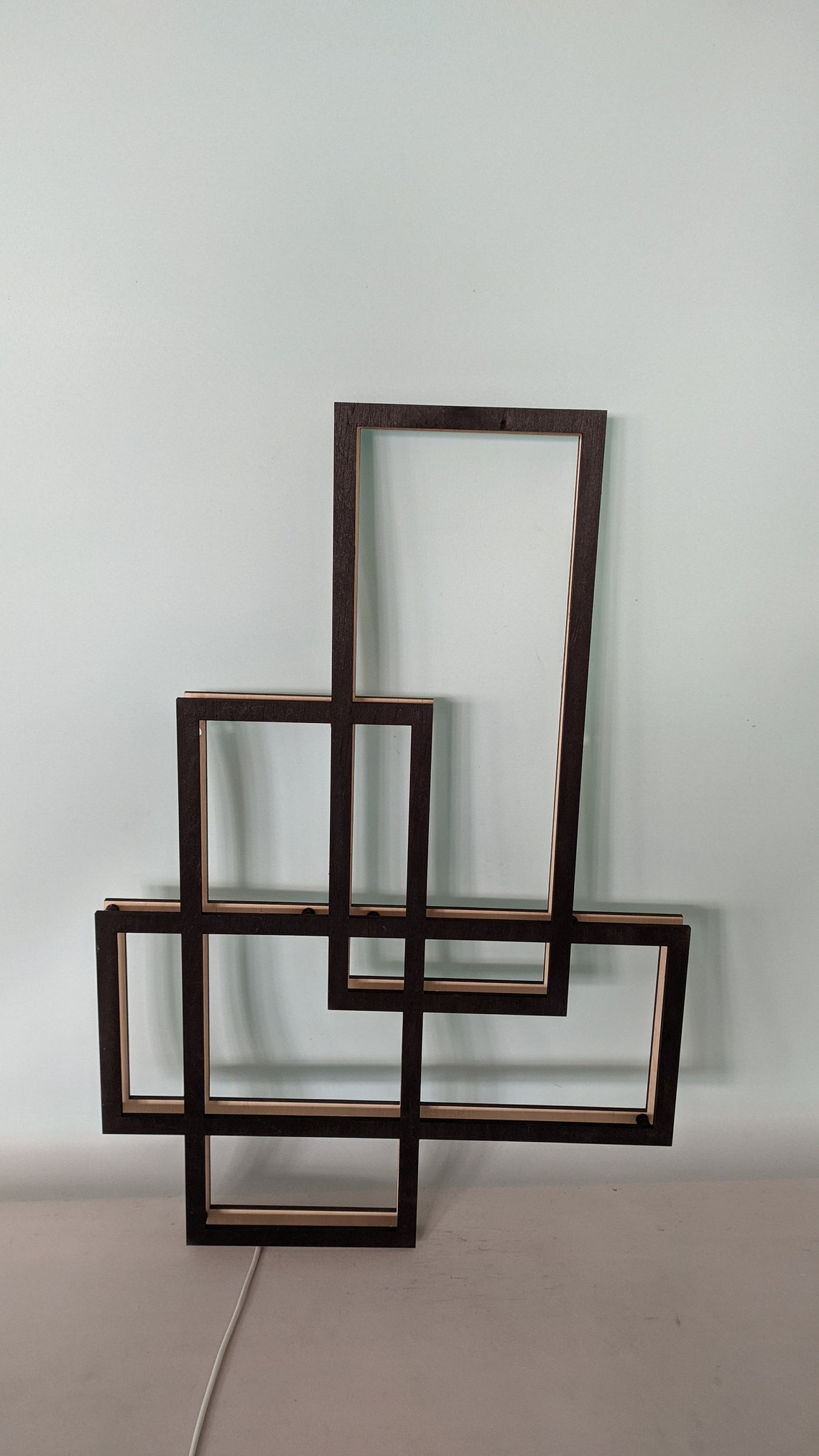 Lighted Wall Art Linear Wall Light Linear Wall Lamp Modern - Etsy