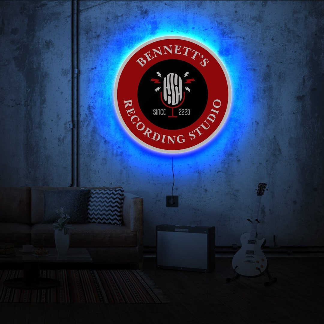 On Air Neon Sign, Recording Studio Sign, Music Studio Light Sign, on ...