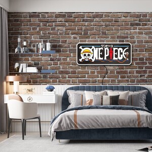One Piece Neon Light Sign, One Piece Led Sign, One Piece Light Sign ...