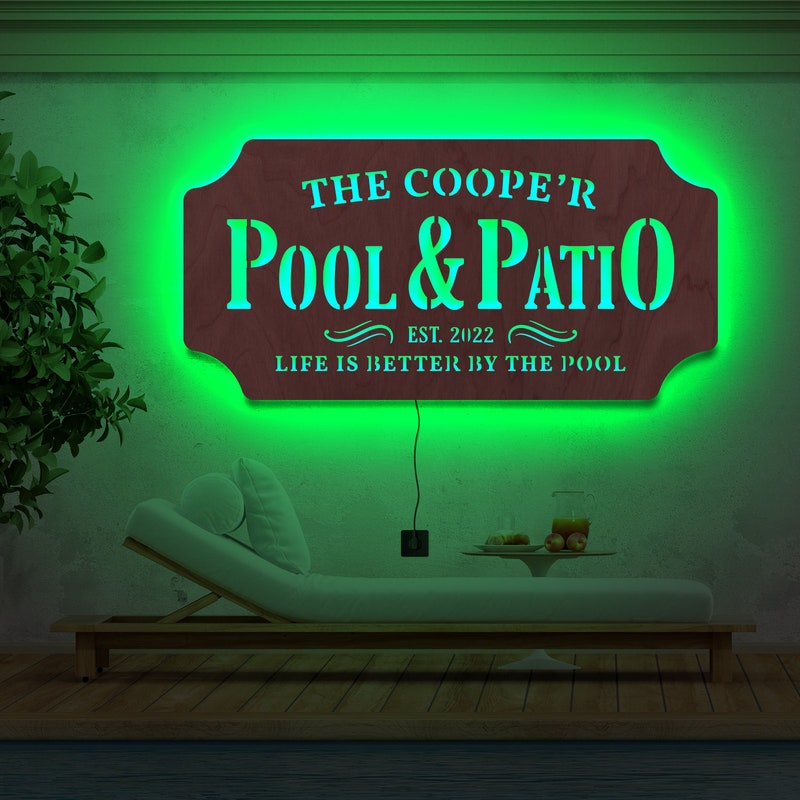 Swimming Pool Signs - Etsy