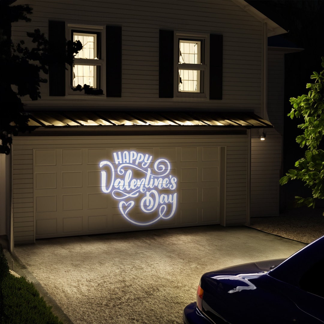 Happy Valentines Day Projector, Valentines Day Decorations Outdoor ...