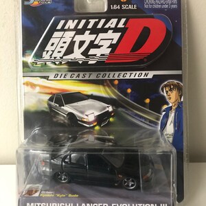MITSUBISHI LANCER EVOLUTION EVO III INITIAL D DIECAST COLLECTION JADA ...