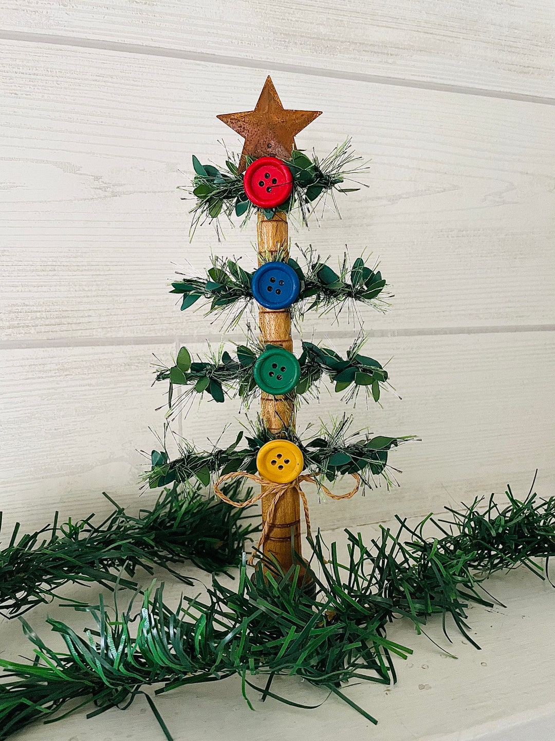 Spindle Tree, Feather Style Tree, Standing Spindle Tree, Christmas ...