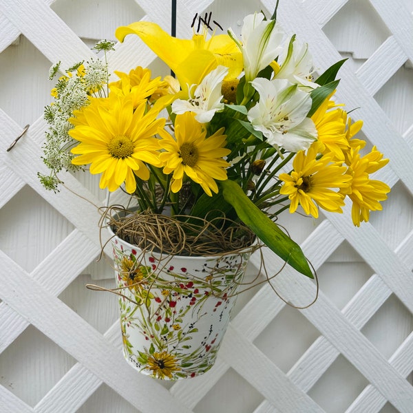 Sunflower Pail - Etsy