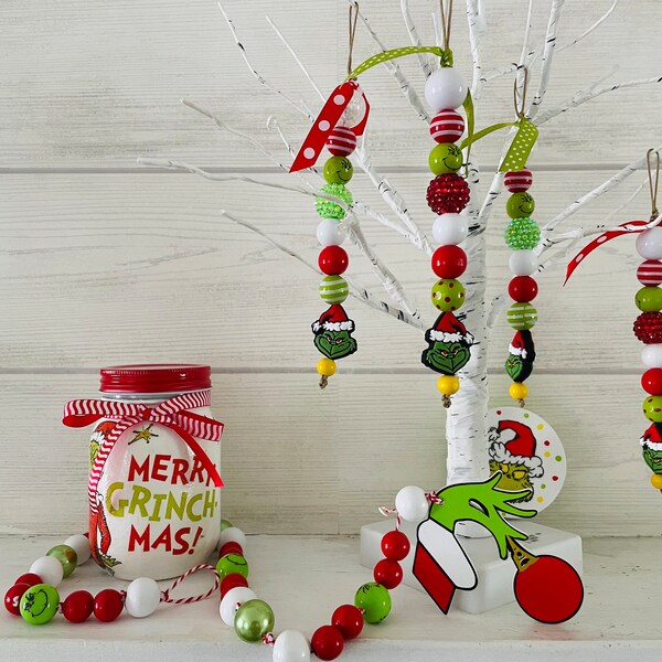 Grinch Beads - Etsy