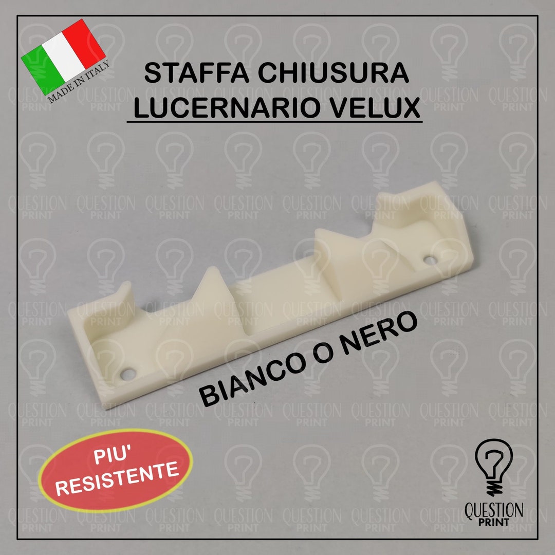 VELUX 025116 T-G2 Skylight Closing Replacement Bracket White / Black ...