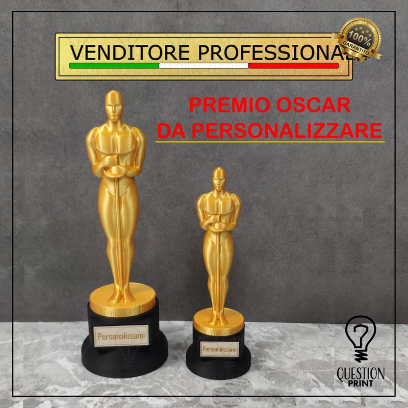 Oscar Trophy - Etsy