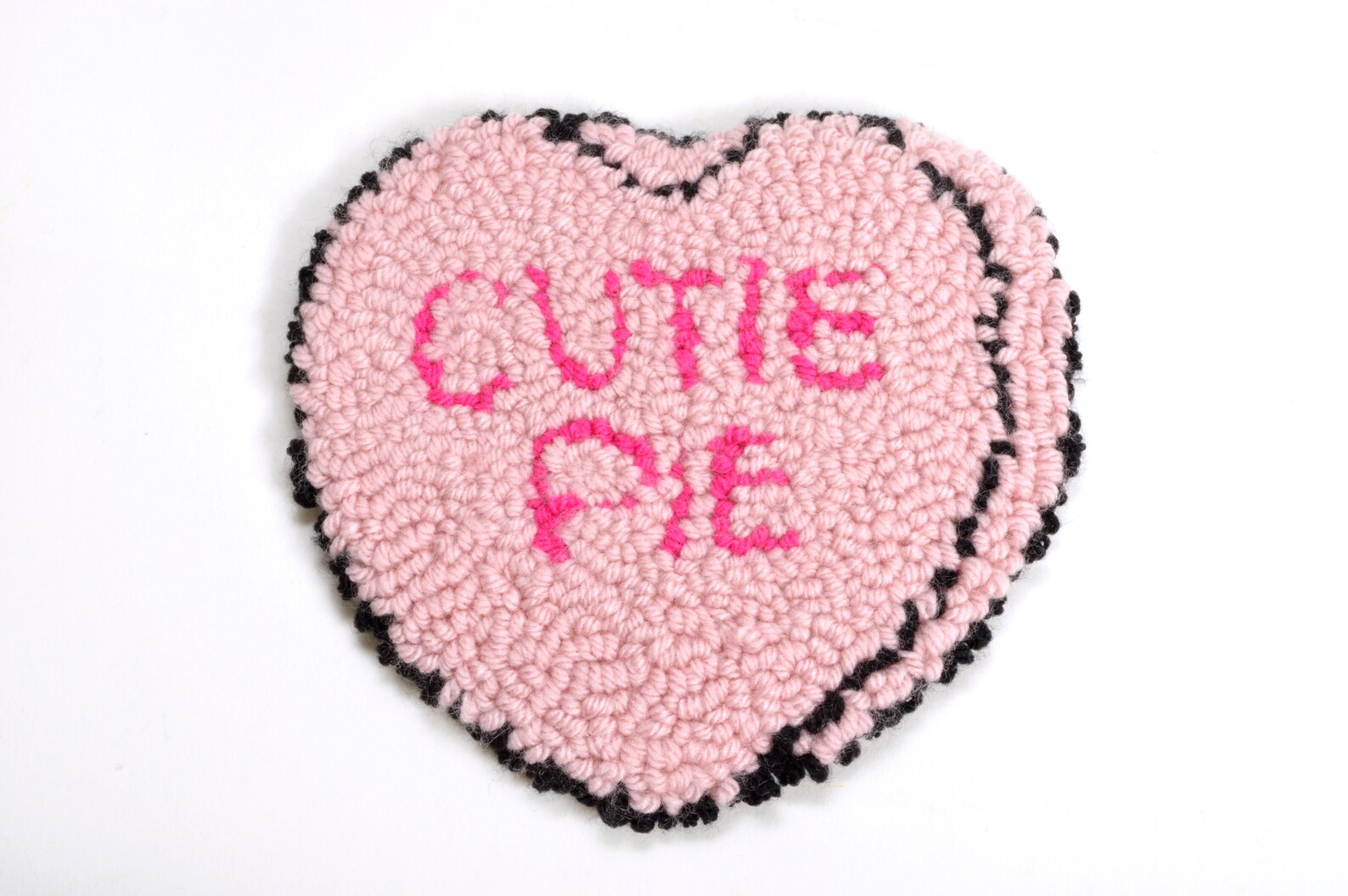 PDF Conversation Candy Heart Pattern Punch Needle Retro Valentine's Day ...