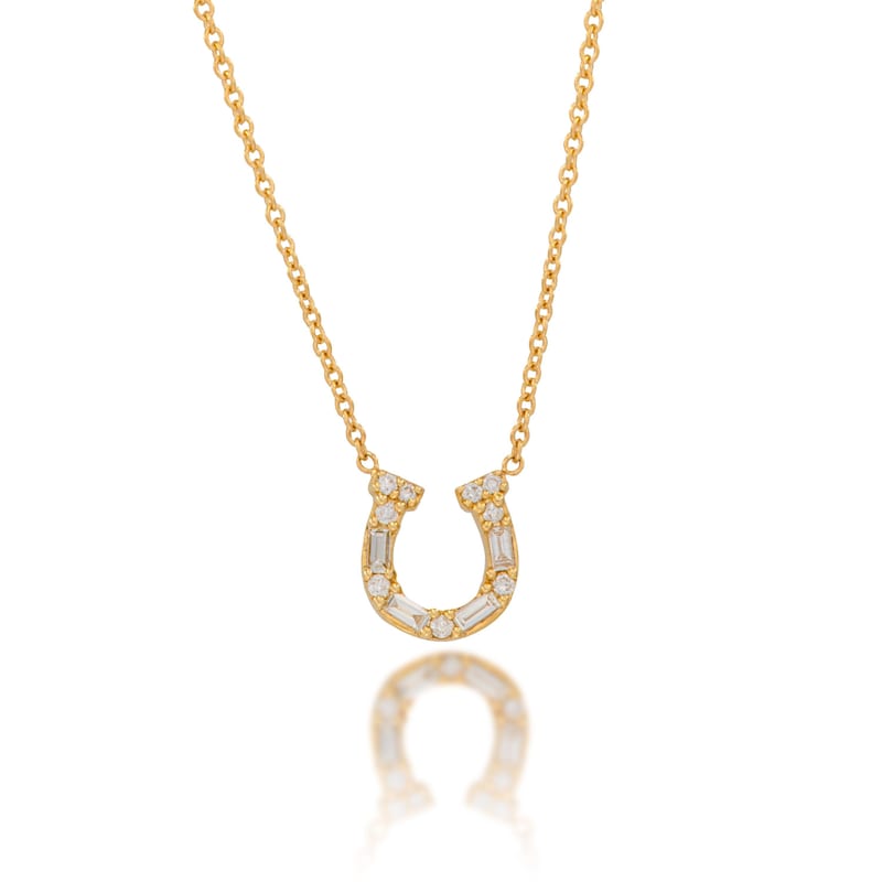 Horseshoe Necklace - Etsy