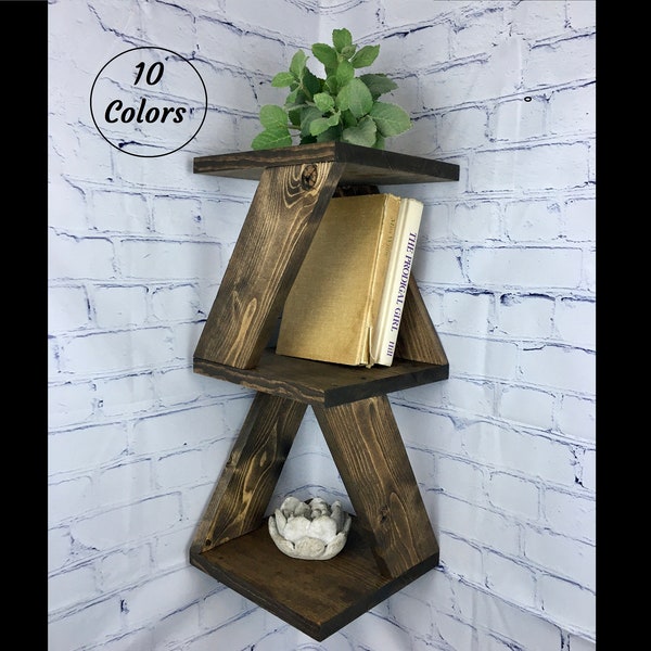 Corner Shelf - Etsy