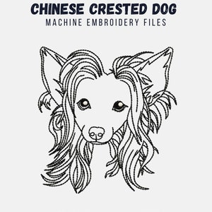 chinese crested dog coloring page