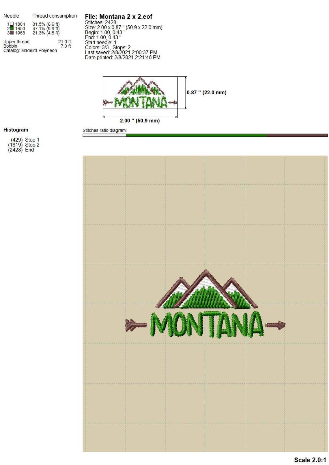 Mountain Camping Machine Embroidery Designs Montana | Etsy