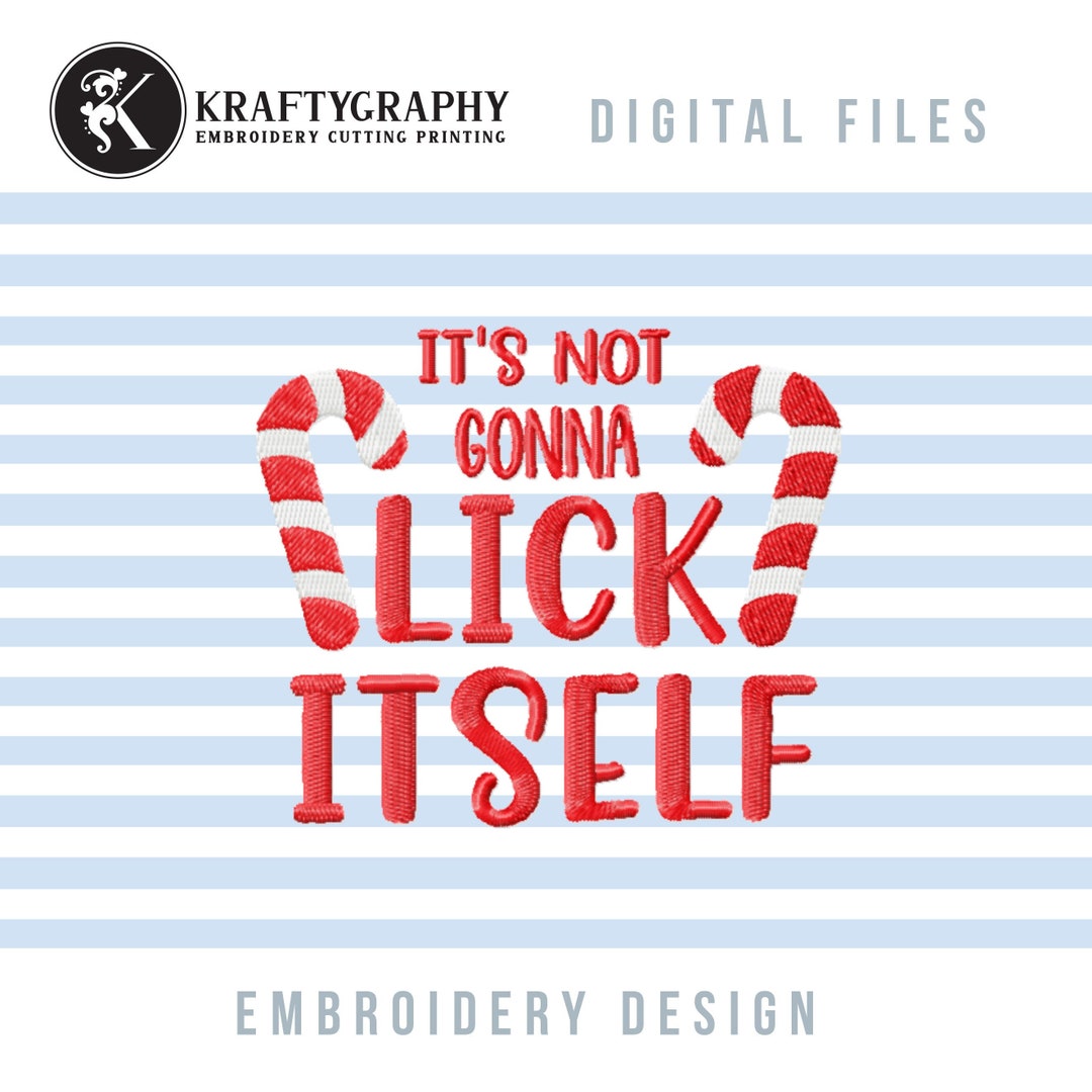 Sarcastic Christmas Machine Embroidery Design: Funny Adult Humor ...