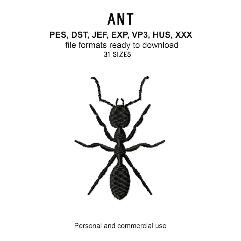 Ant Embroidery - Etsy