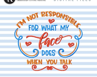 Rude Machine Embroidery Designs Snarky Embroidery Patterns | Etsy