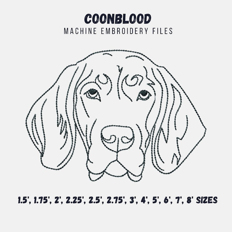 Dog Face Embroidery - Etsy