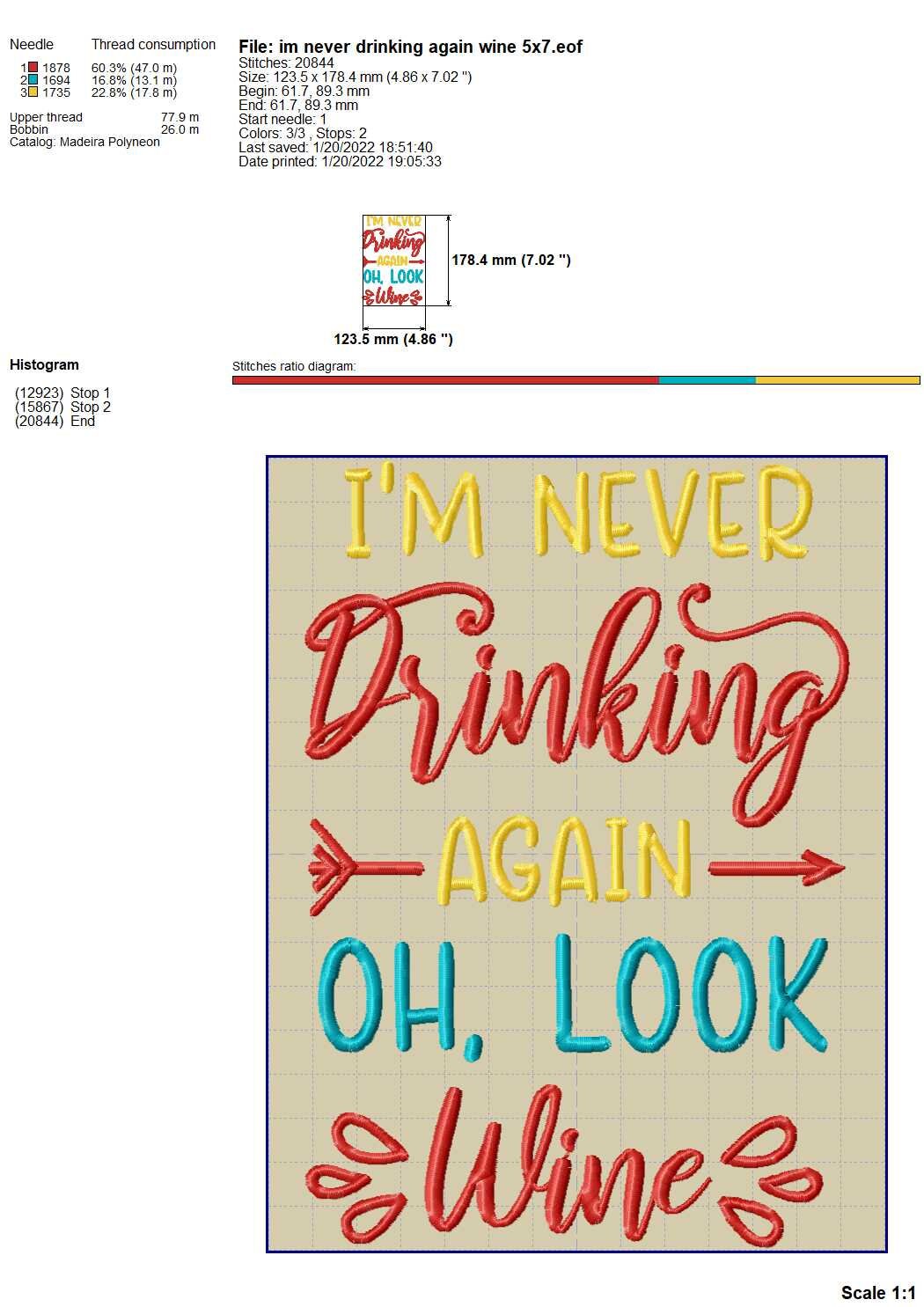 Funny Drinking Machine Embroidery Designs Wine Embroidery - Etsy