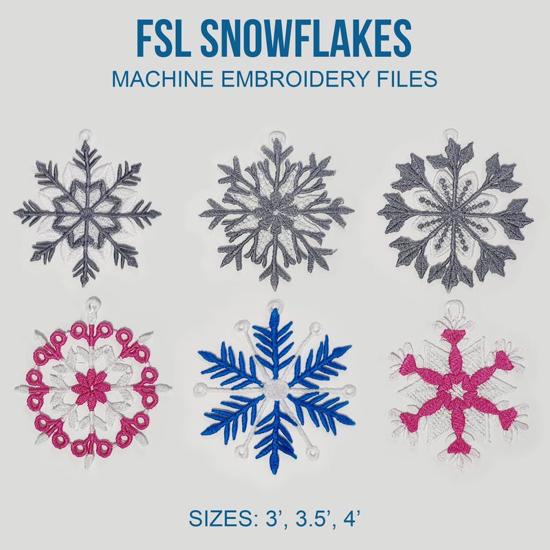 Fsl Snowflake - Etsy