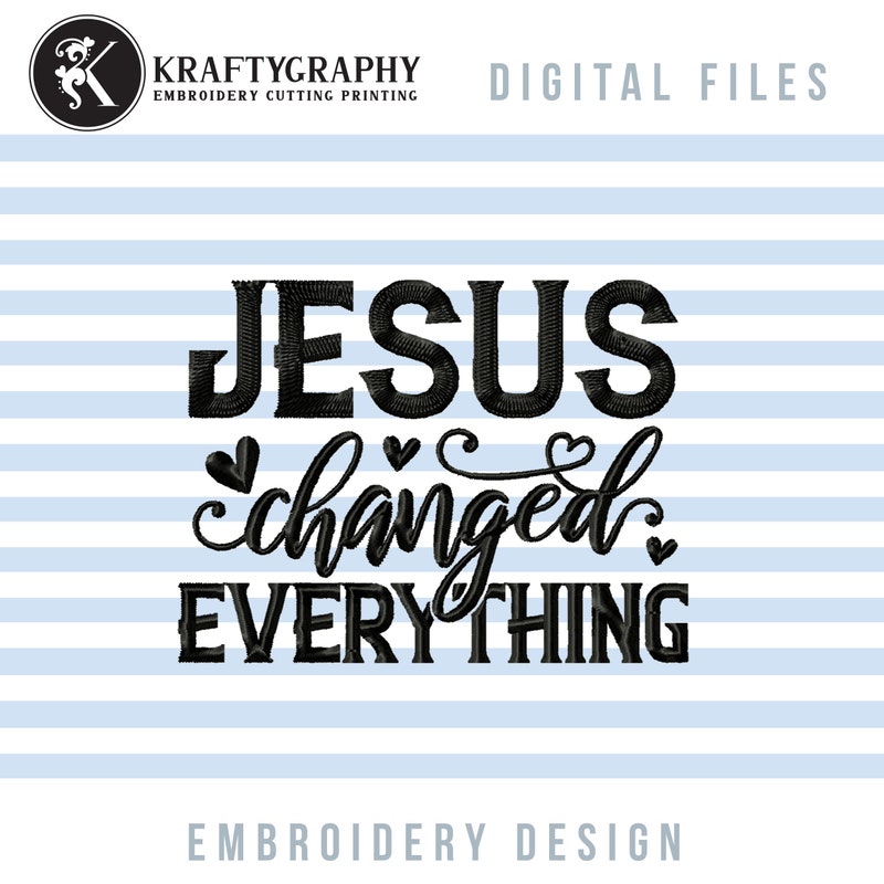 Christian Embroidery - Etsy