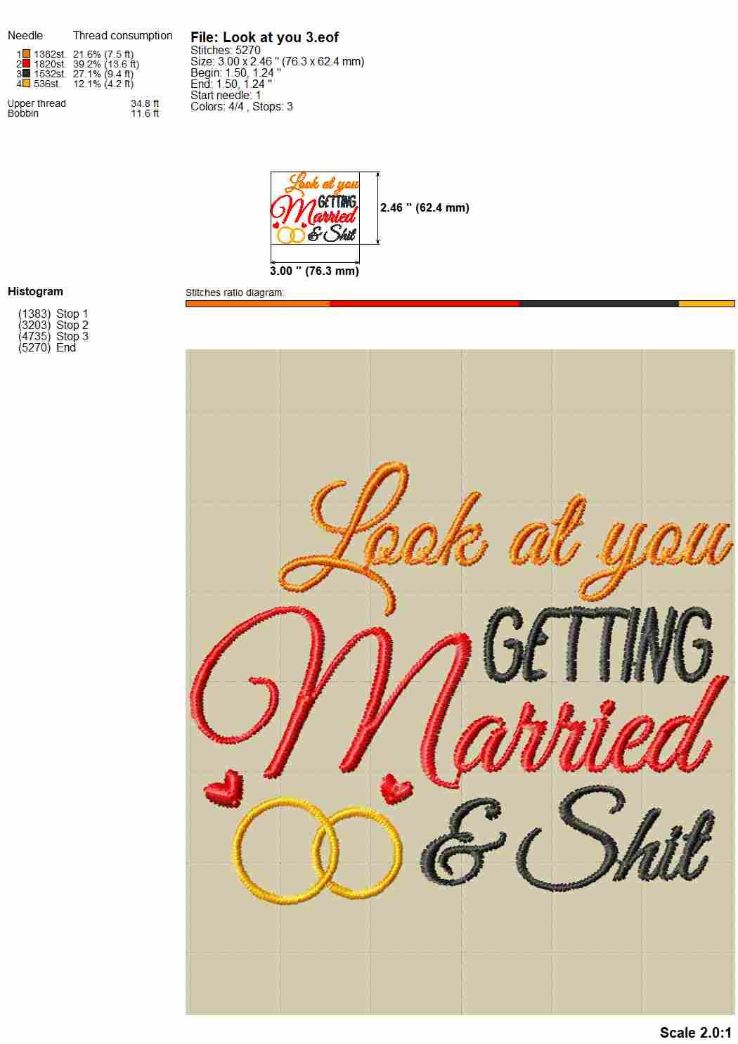 Funny and Rude Marriage Machine Embroidery Designs Hilarious - Etsy