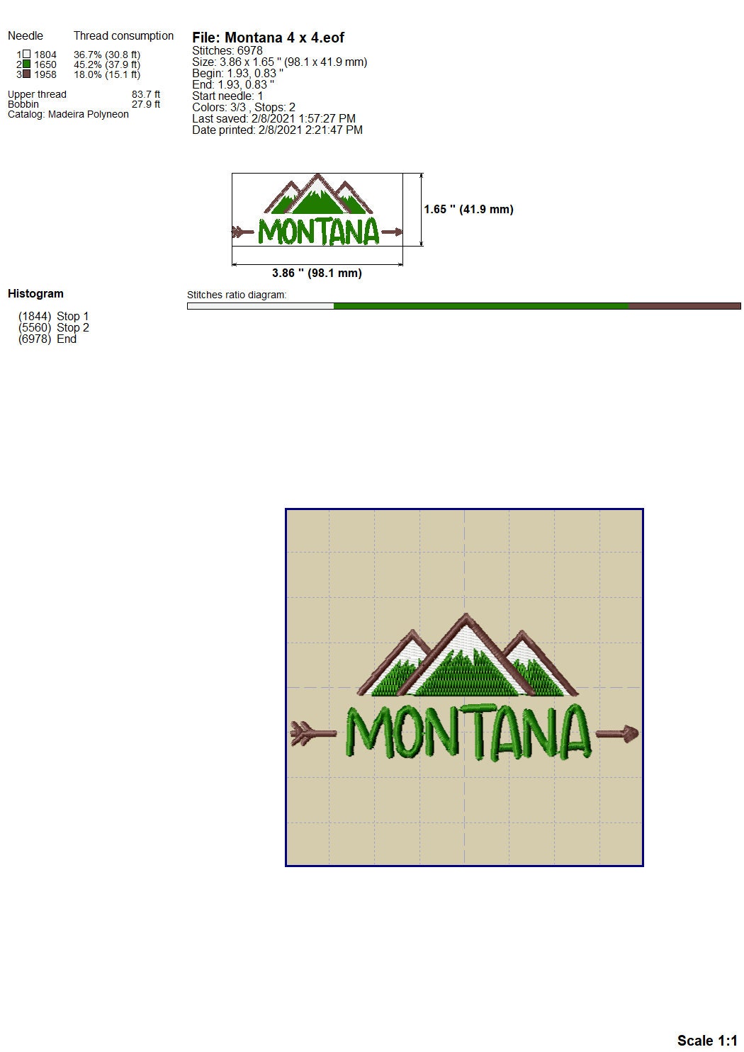 Mountain Camping Machine Embroidery Designs Montana - Etsy