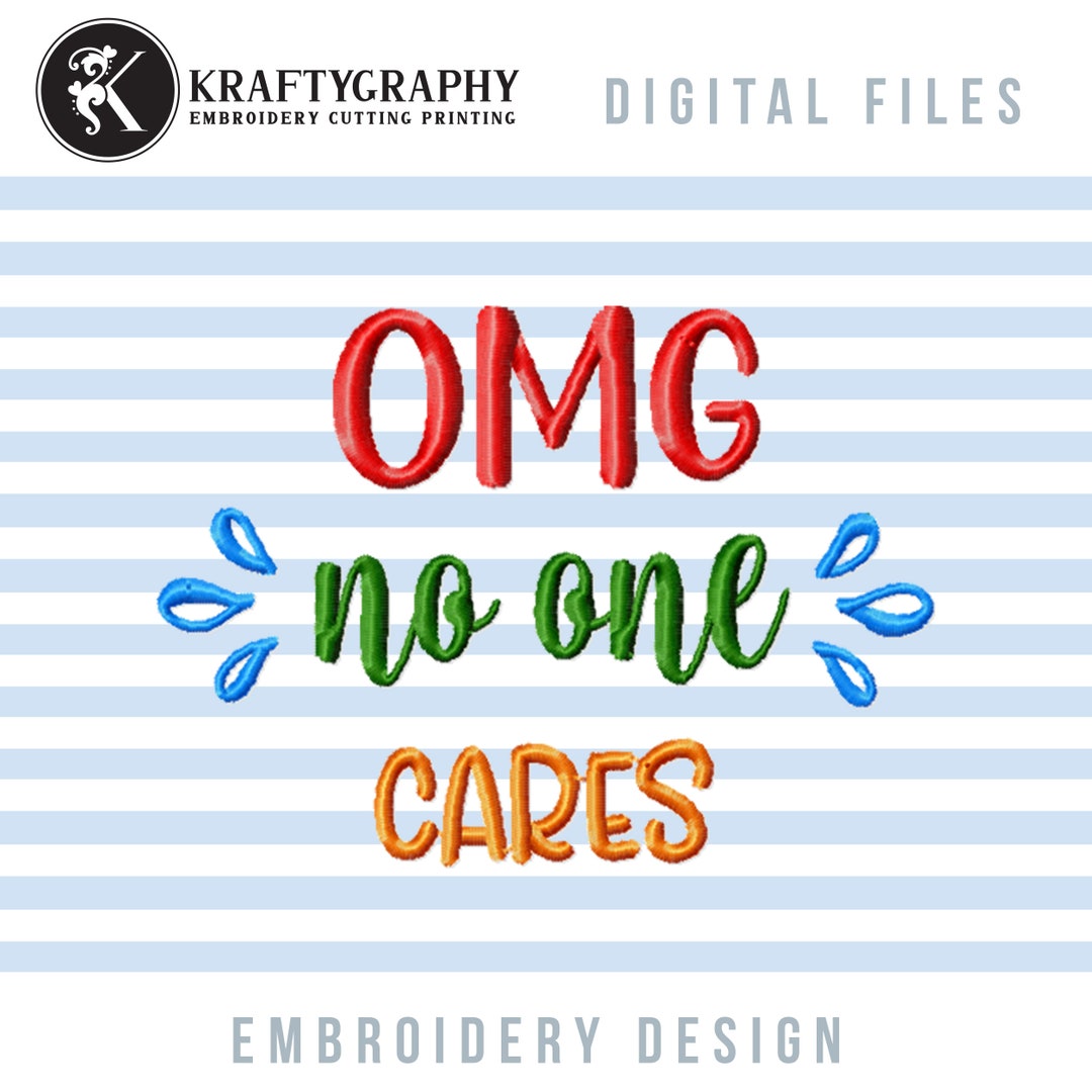 Sarcastic Embroidery Design: Funny Word Art (machine Files) - Etsy
