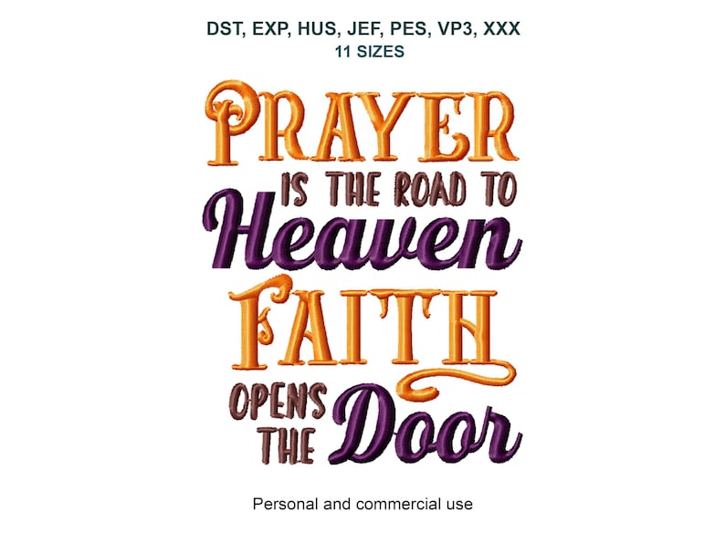 Religious Machine Embroidery Designs, Christian Prayer Patterns: 11 ...