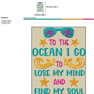 Ocean Embroidery Designs, Beach Embroidery Patterns, Anchor Embroidery ...