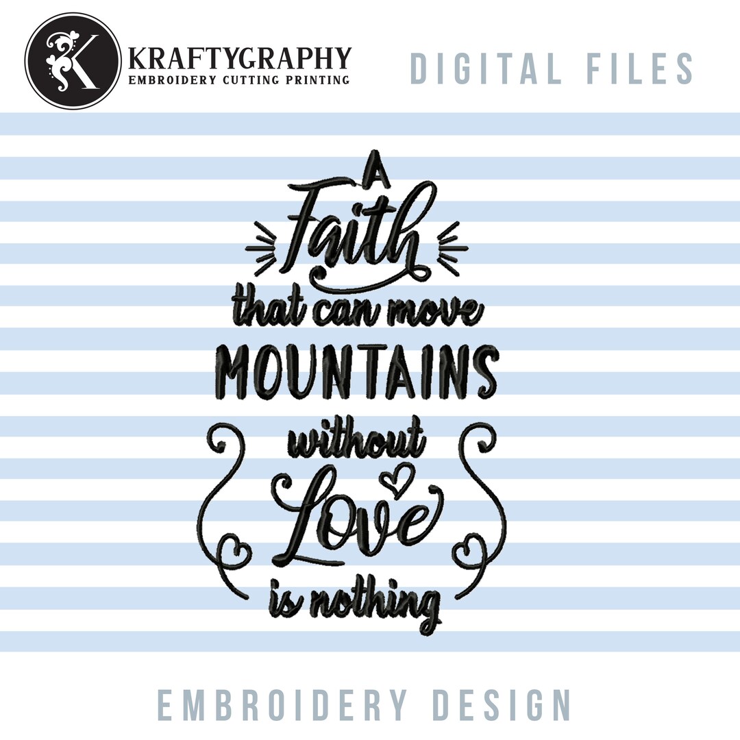 Faith Religious Embroidery Designs, Catholic Embroidery Patterns ...