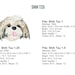 16 Mini Dog Face Machine Embroidery Designs Bundle, 1', 1.25' and 1.5 ...