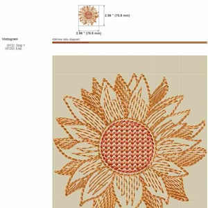 Sun Flower Machine Embroidery Designs, Summer Embroidery Patterns ...