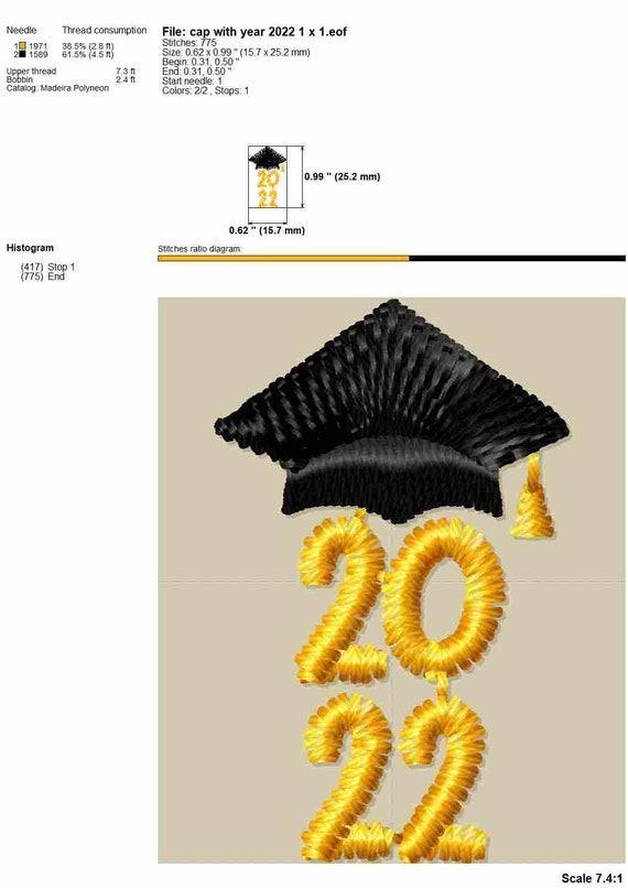 Grad Squad Machine Embroidery Designs Class of 2022 Embroidery Sayings ...